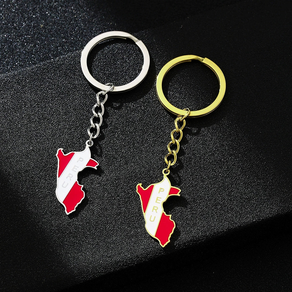 Peru Keychain – The Jersey Nation